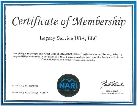 About Us - Legacy USA Service